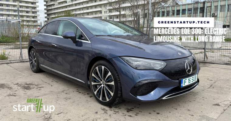 Test Drive Mercedes-Benz EQE 300: luxury limousine with long-range